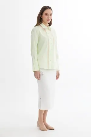 GIZIA Embroidered Shirt