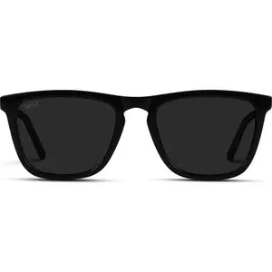 WMP EYEWEAR WMP Eyewear Wesley Rectangular Sunglasses Black