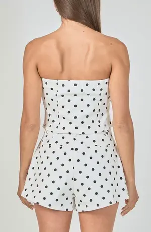 Endless Rose Dot Tube Top