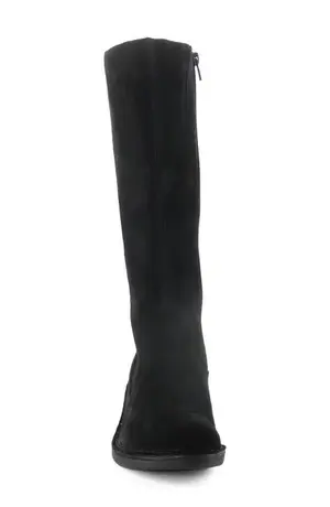 Fly London Mid-calf Suede Zip-up Boots
