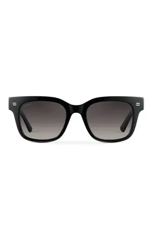 WMP EYEWEAR Nash49mm Square Polarized Sunglasses - Black