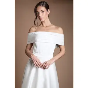 Coast Off-the-shoulder Bridal Shrug - Ecru