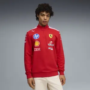 PUMA Scuderia Ferrari Replica T7 Half-zip Top