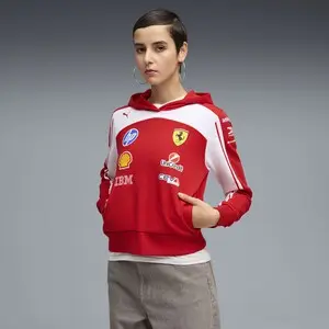 PUMA Scuderia Ferrari Cropped Replica Hoodie