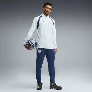 PUMA Manchester City Slim Soccer Training Pants - Blue