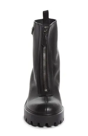 Prada Lug Sole Zip Bootie