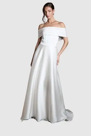 Coast Wrap Bridal Overskirt