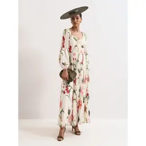 PHASE EIGHT Reanna Floral Maxi - Ivory