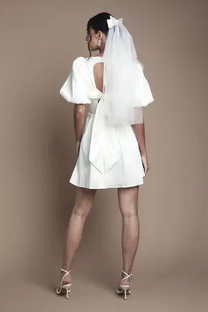Coast Puff Sleeve Mini Dress