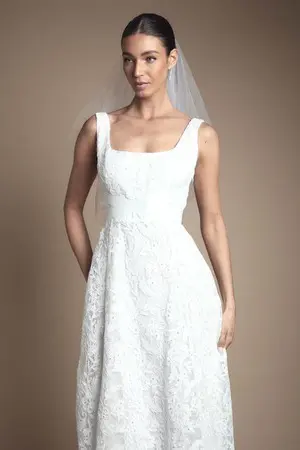Coast Lace Wrap Maxi Dress