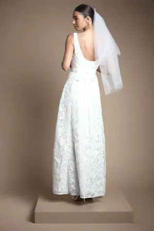 Coast Lace Wrap Maxi Dress