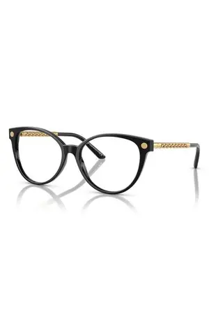Versace 54mm Cat Eye Optical Glasses