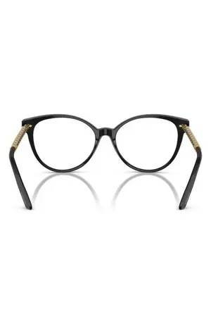 Versace 54mm Cat Eye Optical Glasses