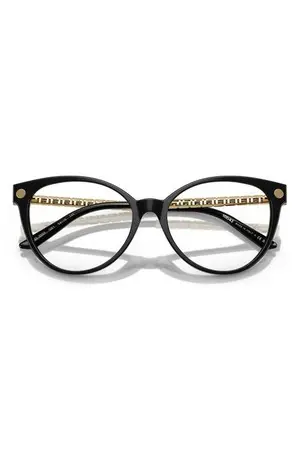 Versace 54mm Cat Eye Optical Glasses