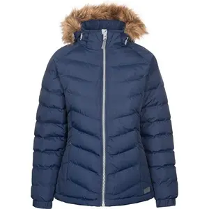 TRESPASS Nadina Waterproof Padded Jacket - Navy