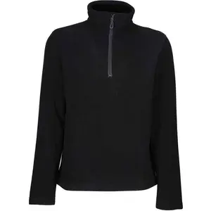 REGATTA Honestly Made Half Zip Fleece - Black