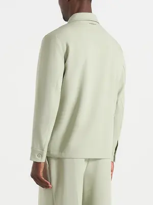 Manière De Voir Leo Hatched Overshirt