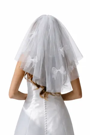UNTAMED PETALS Tie The Knot Mini Veil