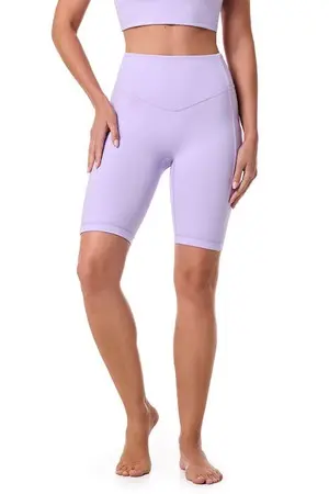 Coolibar Ananda Bike Shorts - Lavendula