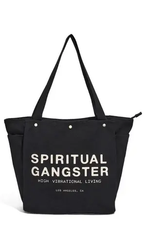 Spiritual Gangster Living Namaste Tote Bag