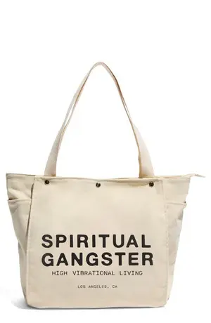 Spiritual Gangster Living Namaste Tote Bag - Canvas
