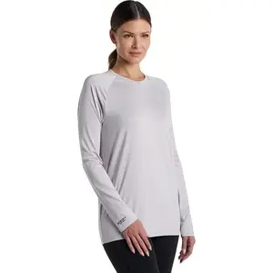 Coolibar Suntect Shield Shirt Performance Long Sleeve T-shirt - Sleek Grey
