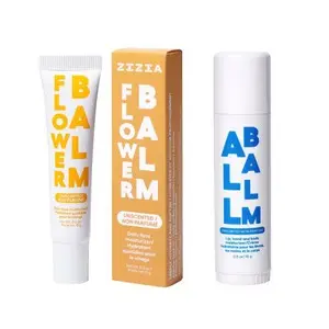 ZIZIA BOTANICALS Flower Balm Tube + Unscented All Balm Stick - None