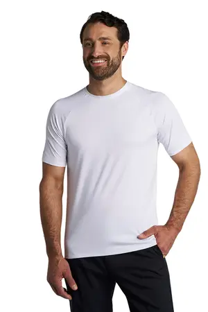 Coolibar Suntect Shield Performance Short Sleeve T-shirt - White
