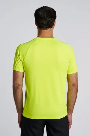 Coolibar Suntect Shield Performance Short Sleeve T-shirt - Yellow