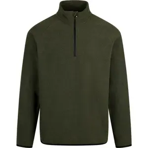 TRESPASS Wetherill Fleece Top - Dark Vine