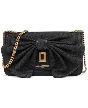Karl Lagerfeld Paris Kosette Denim Crossbody Bag
