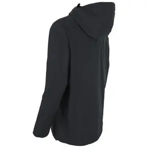 TRESPASS Corvo Hooded Full Zip Waterproof Jacket/coat - Black