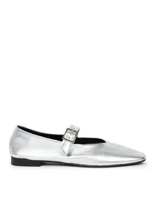 BOBBIES Ouna Ballet Flats - Silver