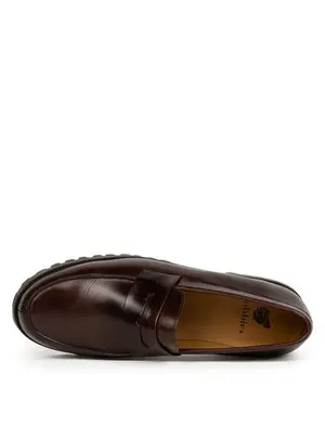 BOBBIES Frank Loafers With Notched Sole