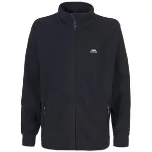 TRESPASS Bernal Full Zip Fleece Jacket - Black