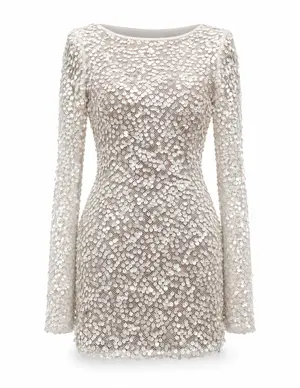 UNTAMED PETALS Gigi Mini Dress - Ivory