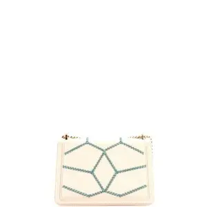 BVLGARI Serpenti Forever Shoulder Bag Whipstitched Leather Small