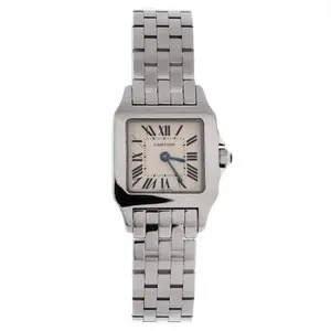 CARTIER Santos Demoiselle Quartz Watch Stainless Steel 20 - Metallic Silver