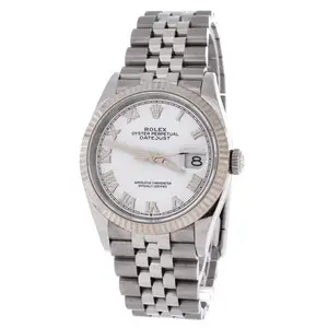 ROLEX Oyster Perpetual Datejust Automatic Watch Stainless Steel And White Gold 36