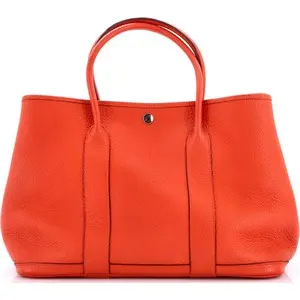 Hermès Garden Party Tote Leather 36 - Red