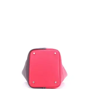 Hermès Picotin Lock Bag Bicolor Clemence Mm