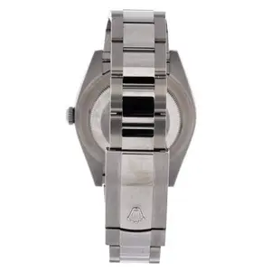ROLEX Oyster Perpetual Datejust Mint Green Automatic Watch Stainless Steel 41