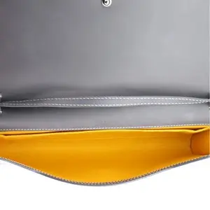 Goyard Monte Carlo Clutch With Strap Coated Canvas Pm