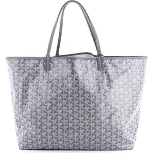 Goyard Saint Louis Tote Coated Canvas Gm - Grey
