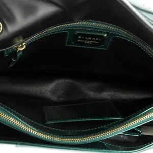 BVLGARI Serpenti Forever Shoulder Bag Patent Medium