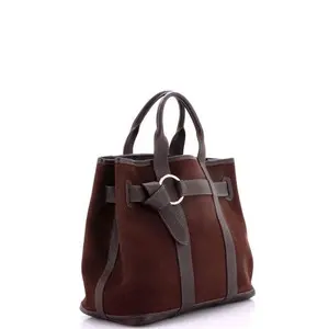 Hermès Ceinture Handbag Toile Pm