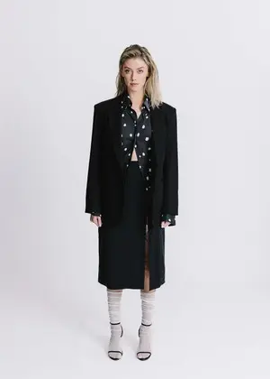 ALYSON EASTMAN St. Honore Blazer - Black