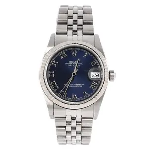 ROLEX Oyster Perpetual Datejust Automatic Watch Stainless Steel And White Gold 31 - Metallic Silver