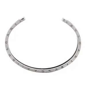 BVLGARI B.zero1 Cuff Bracelet Stainless Steel And 18k Rose Gold