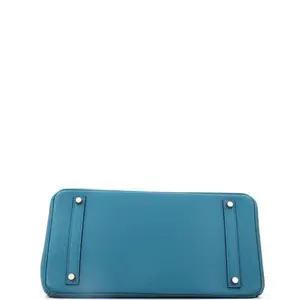 Hermès Birkin Handbag Togo With Gold Hardware 35 - Blue